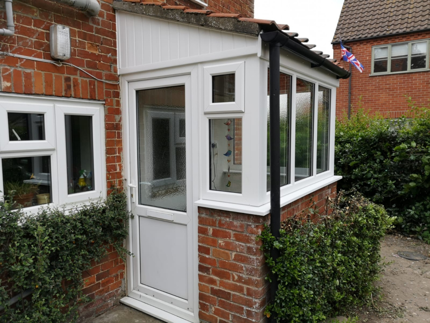 Porches, glazed, tiled, brick, UPVC from SAM Windows & Conservatories ...