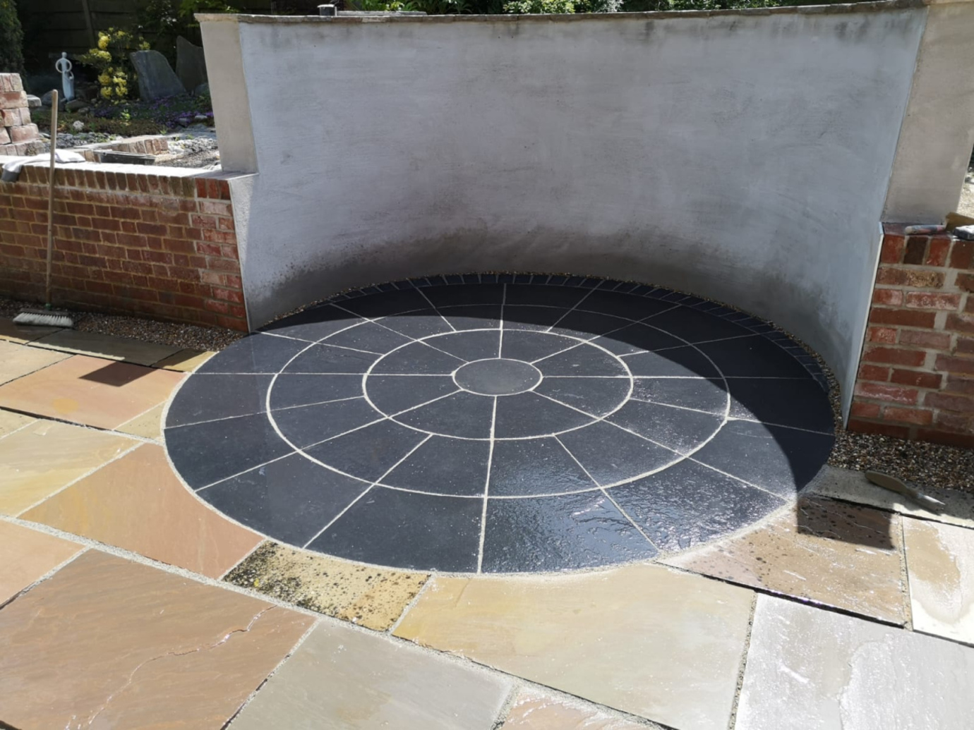 Brickwork and decorative paving by S.A.M. Windows & Conservatories Ltd ...